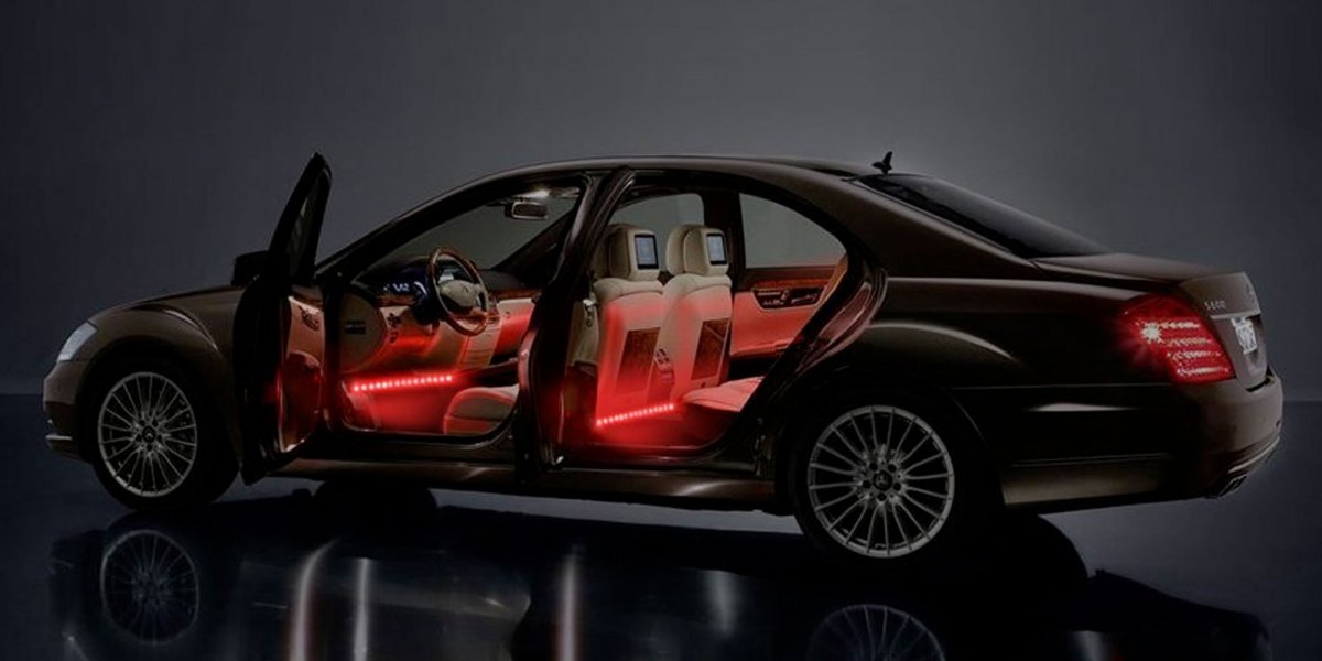 Upgrade your car's interior with this app-controlled RGB LED strip for ...