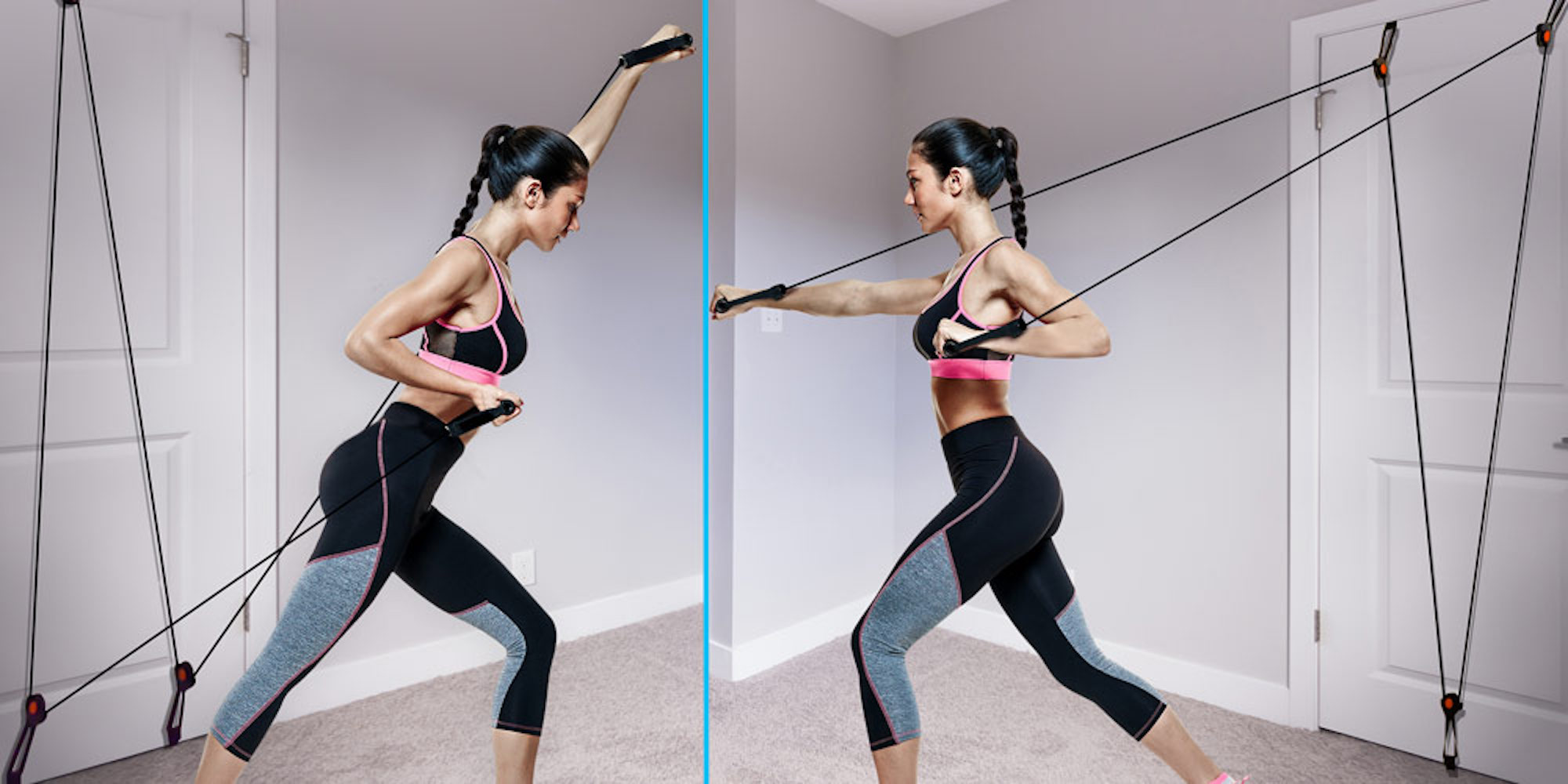 Get a complete workout at home with the Resistance Door Gym for $20