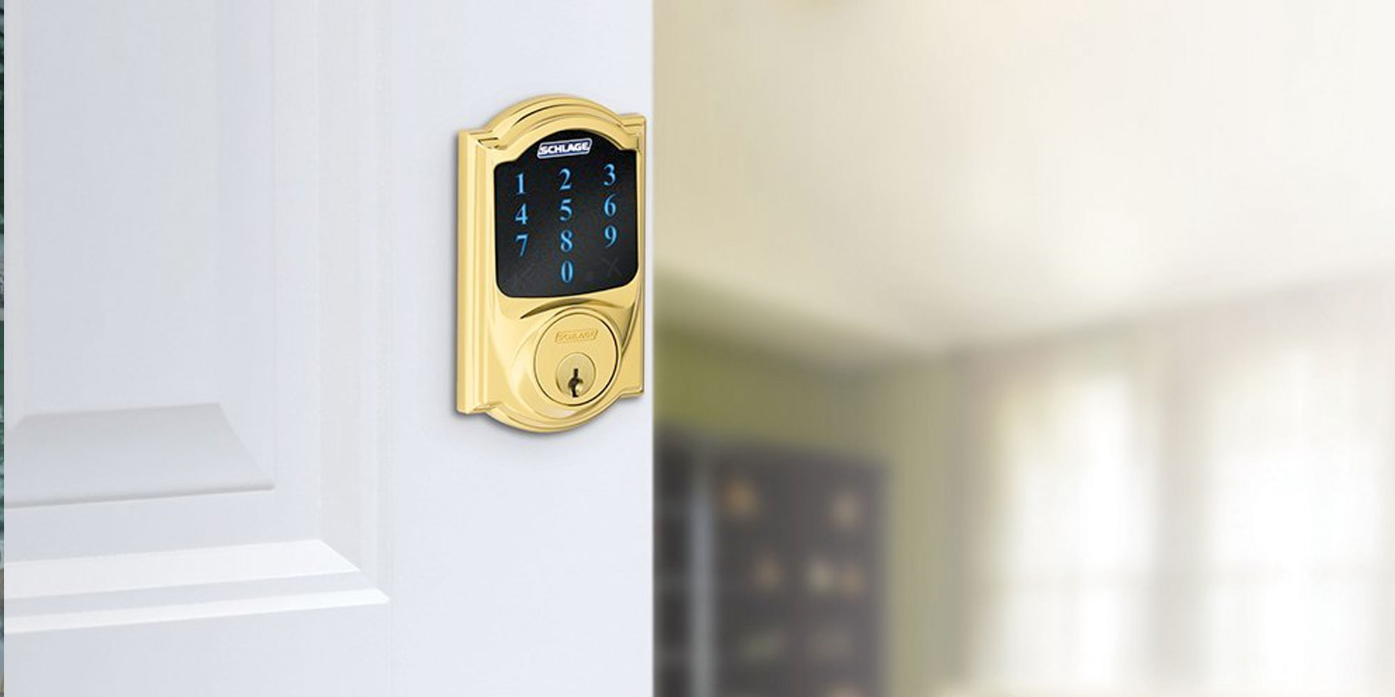 Alexa can lock your doors with the Schlage Z-Wave Connect Camelot ...