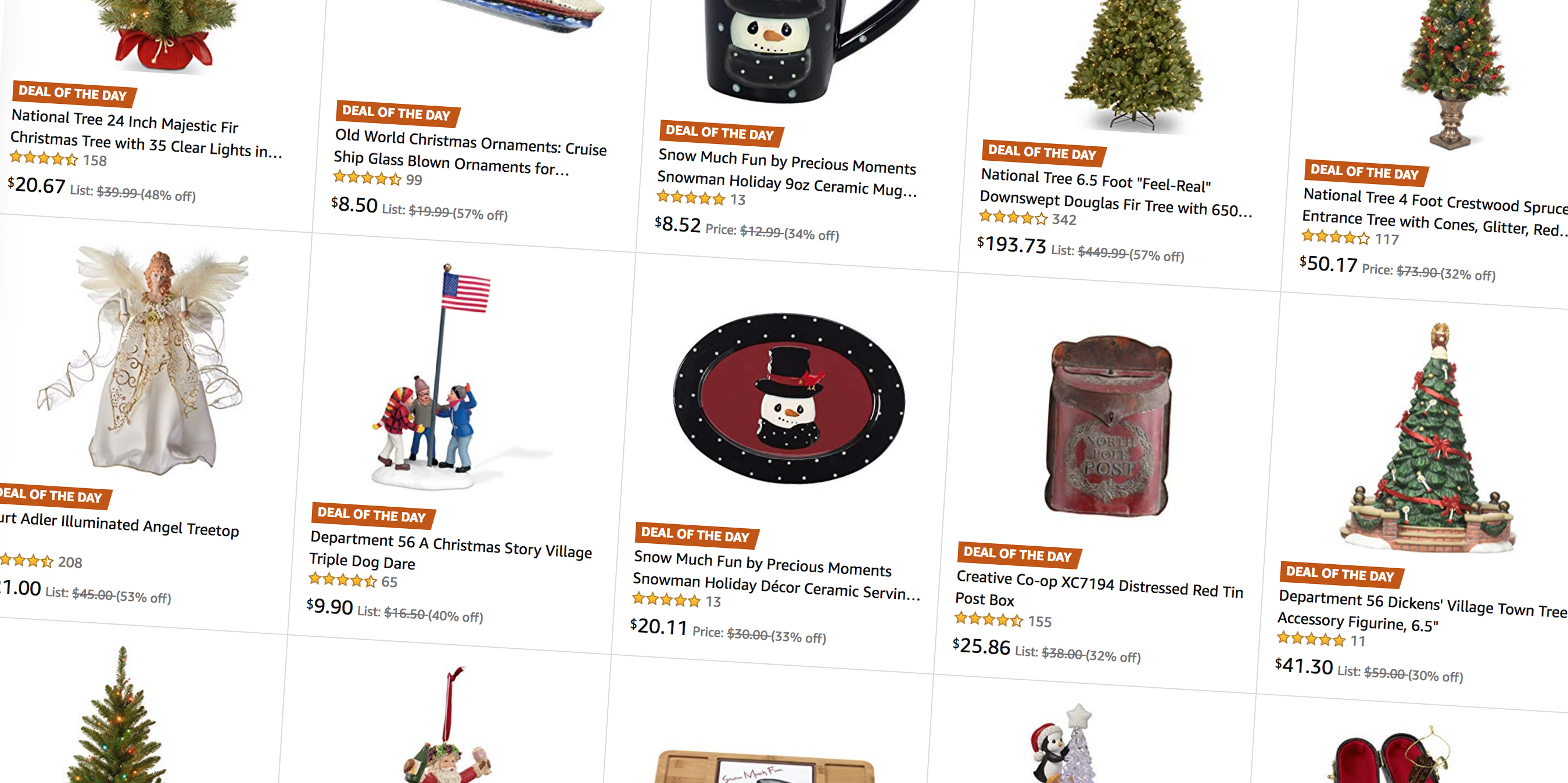 Spread holiday cheer with this Amazon Gold Box: trees, decor, mugs and ...