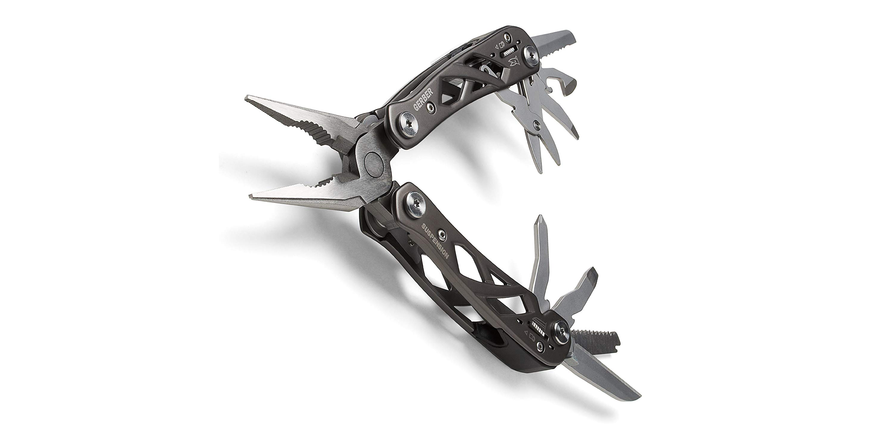 Gerber's popular Multi-Tool has 12 components and a stainless steel ...