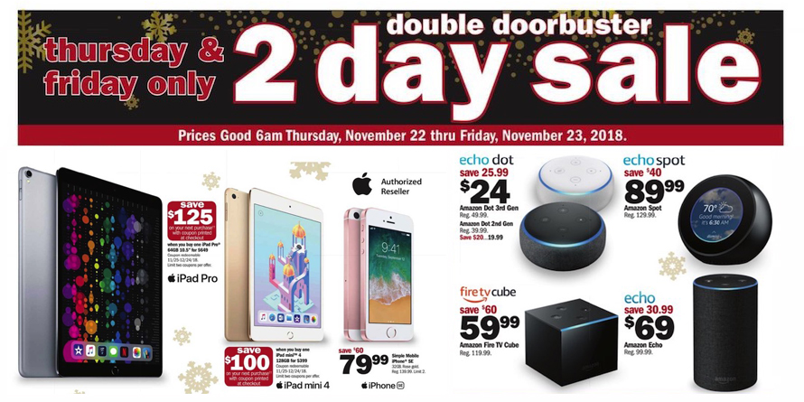 Walmart Black Friday Ad 2018 Ipad | semashow.com