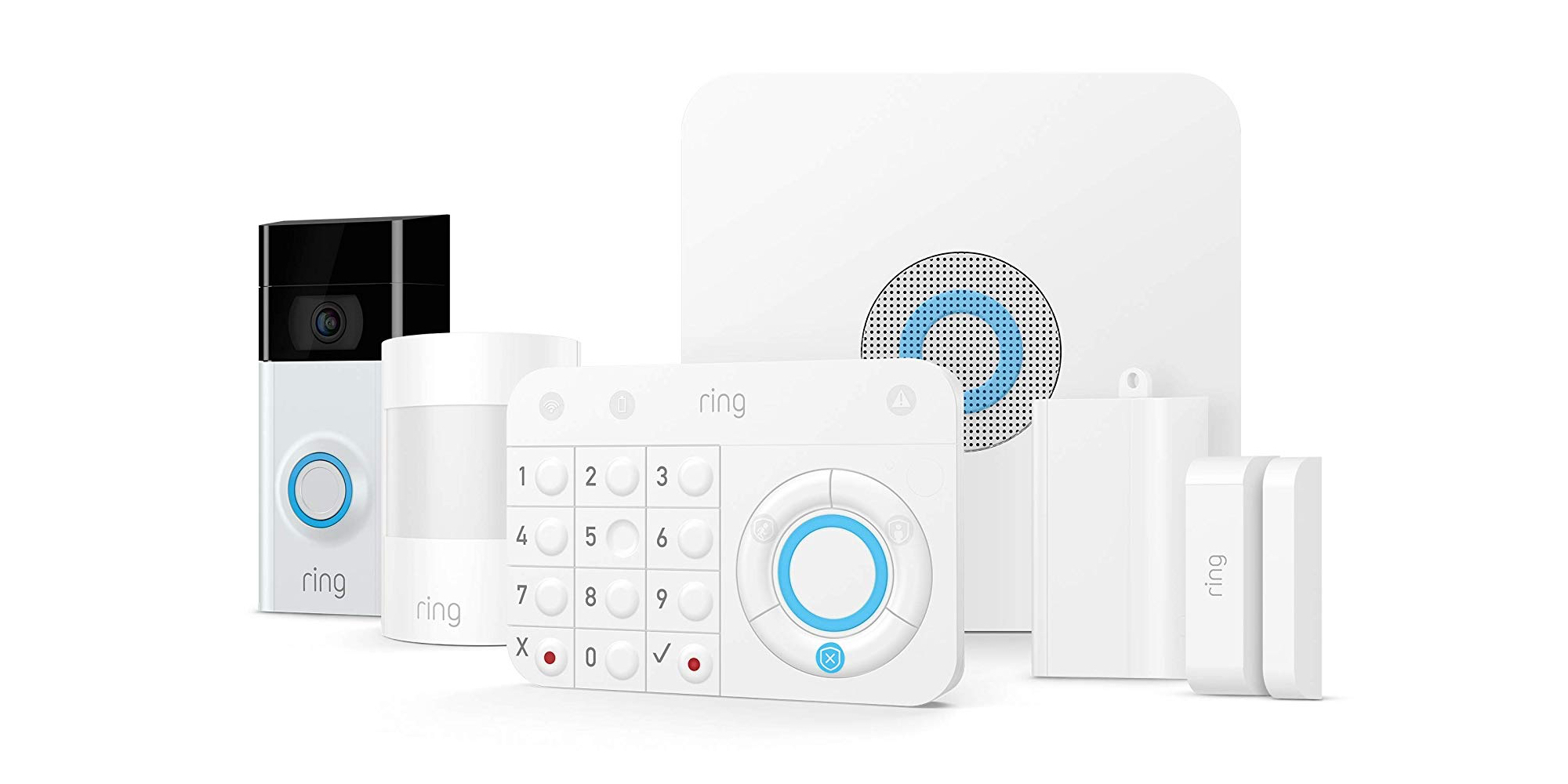 Save $50 on the Ring Alarm Five-Piece kit w/ the Video Doorbell 2 at ...