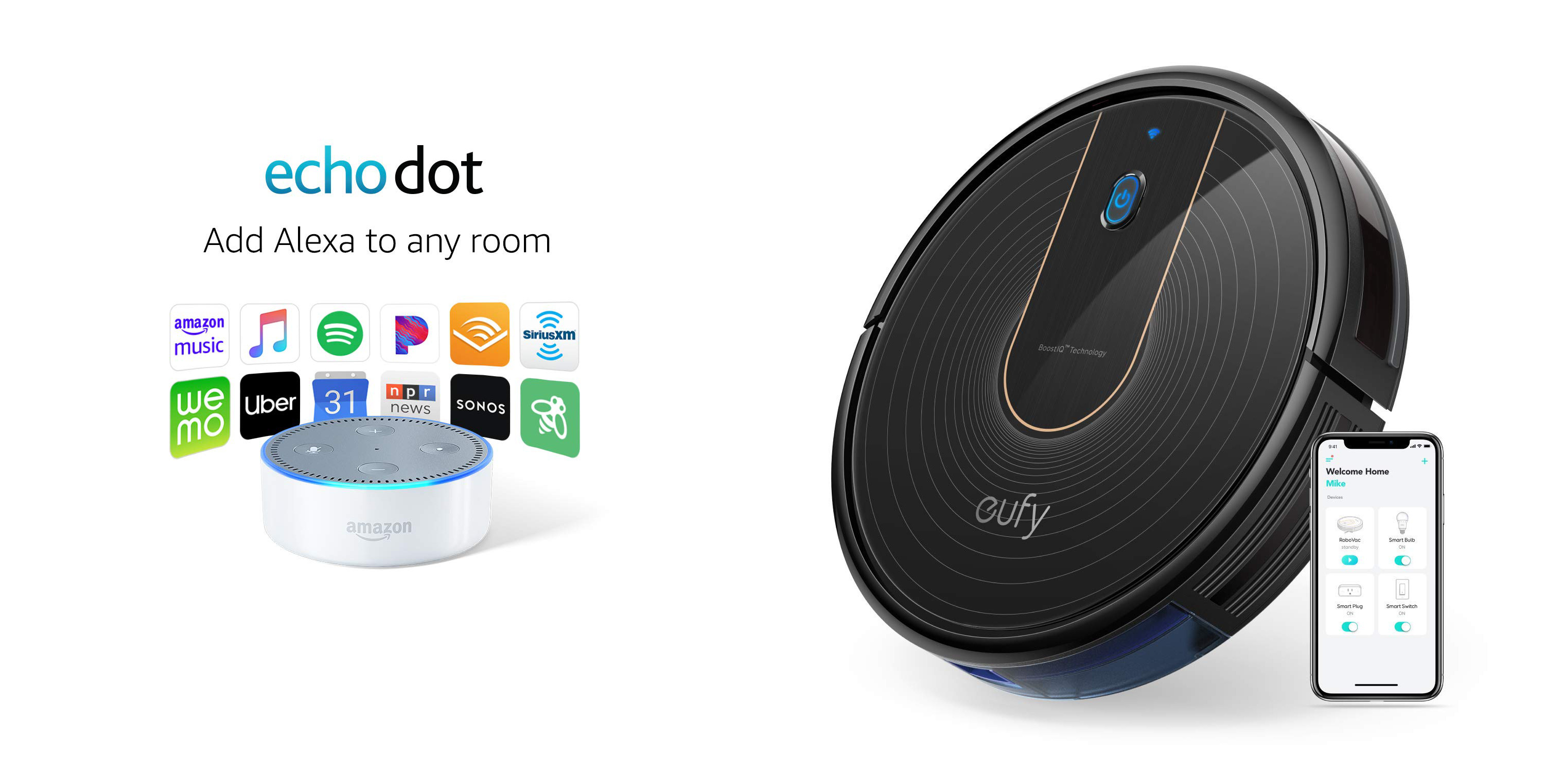 This eufy BoostIQ 15C Robo Vac is up to $100 off today: $196 or $201 w ...