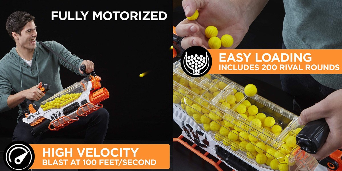 Blast your friends at 100 feet/sec with Nerf's Rival Prometheus for $85 ...