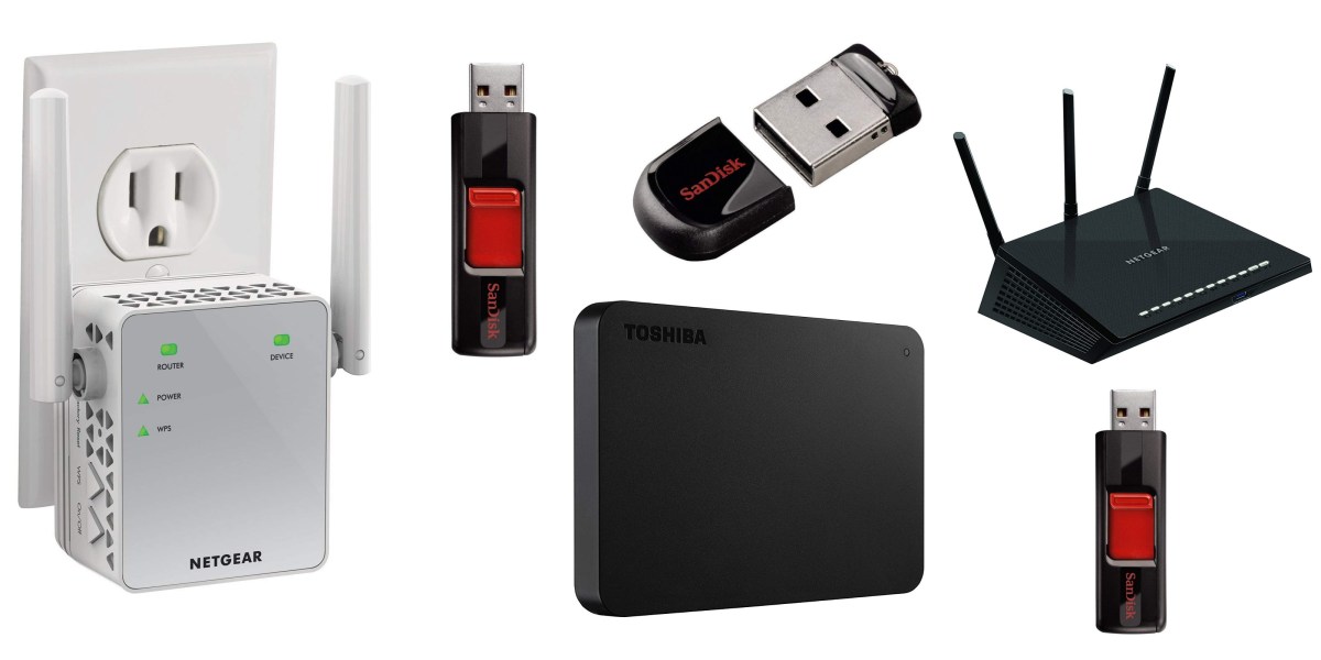 Amazon 1-day storage & networking sale from $10: hard drives, routers ...
