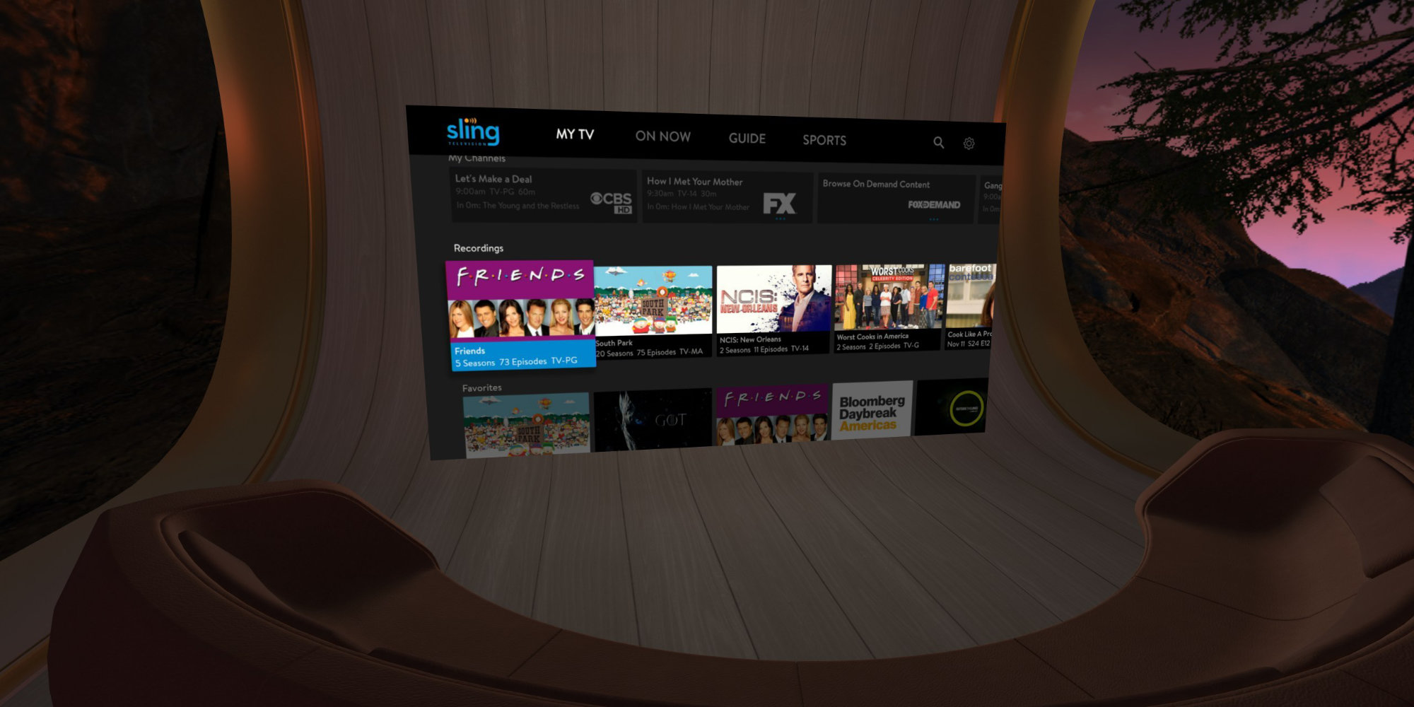 Sling TV lands on Oculus Go's massive 180-inch TV experience - 9to5Toys