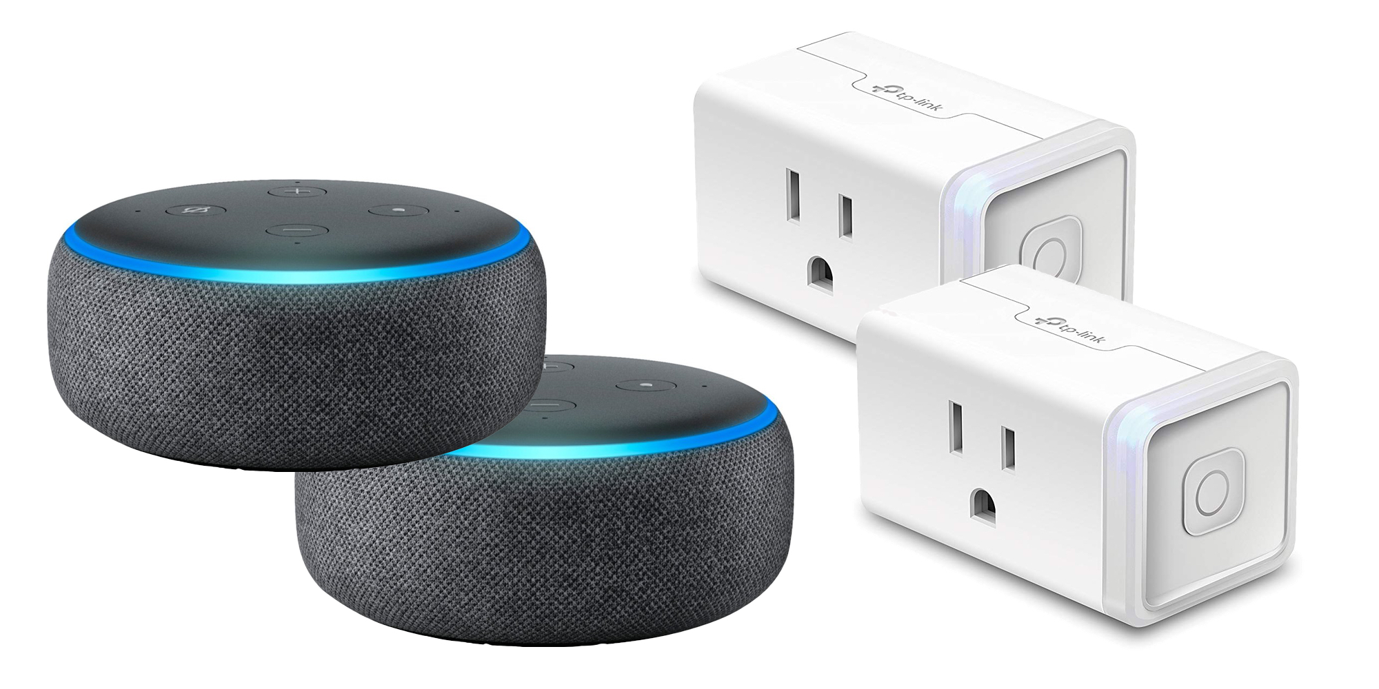 Score two Amazon Echo Dots and two TP-Link Mini Smart Plugs for $70 ...