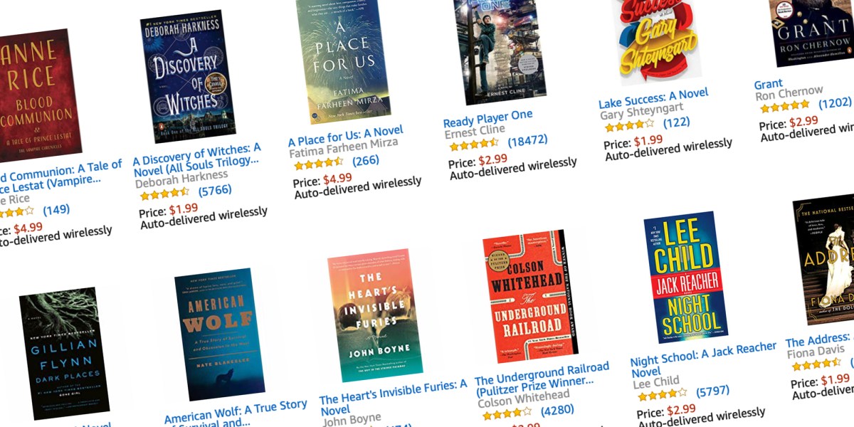 Dive into a new top-rated Kindle eBook in today's Amazon Gold Box, with ...