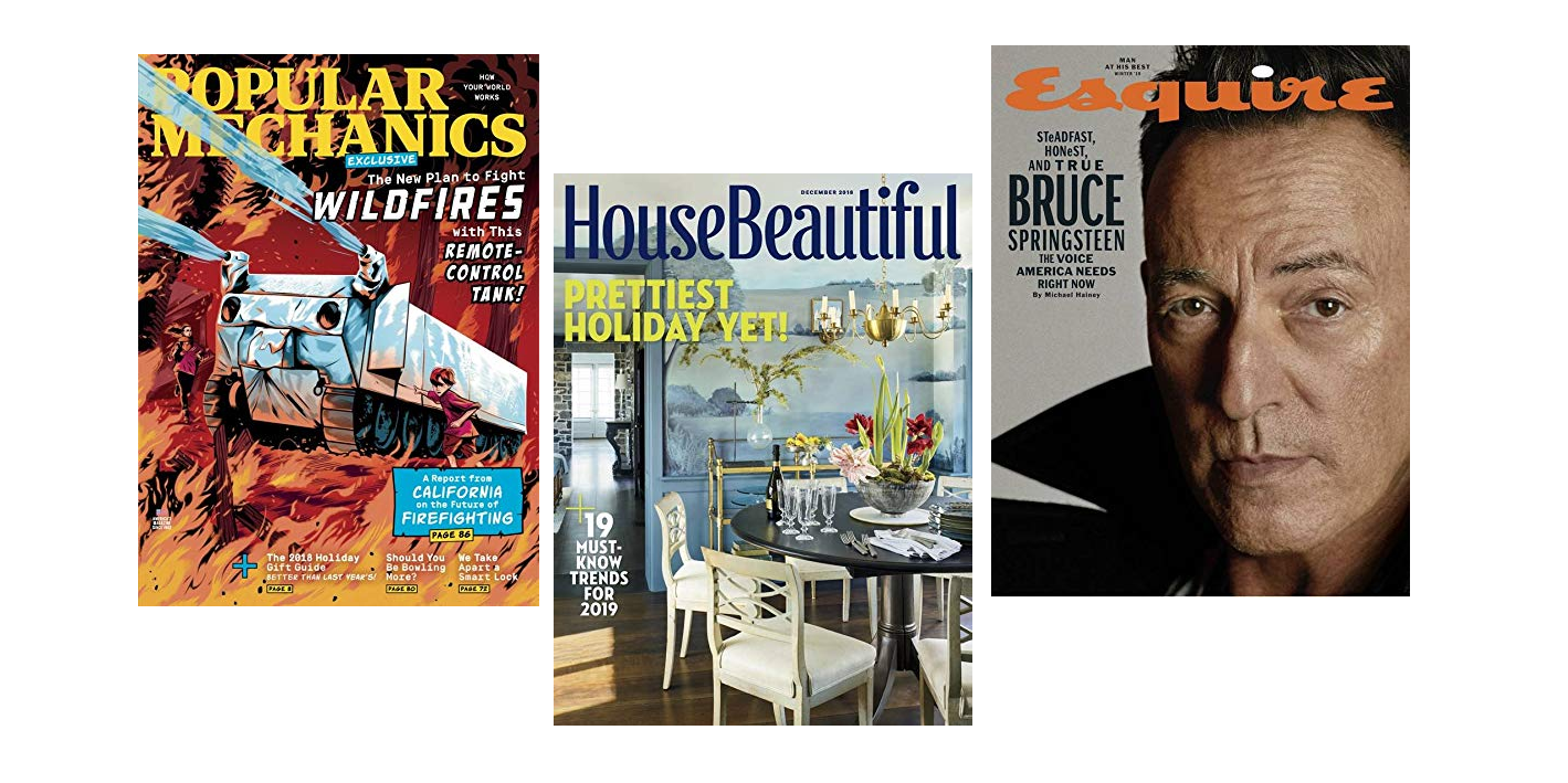 If you need a last-minute gift, Amazon has 6-mo. print magazine ...