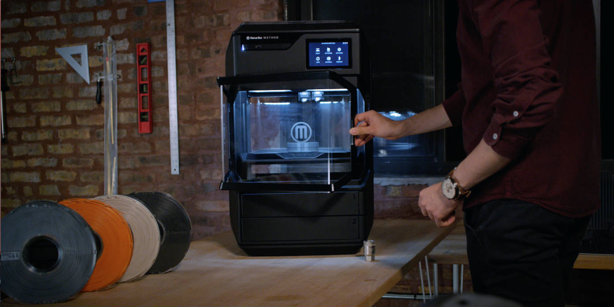 MakerBot's new Method 3D Printer pairs industrial precision with a desktop design and premium cost