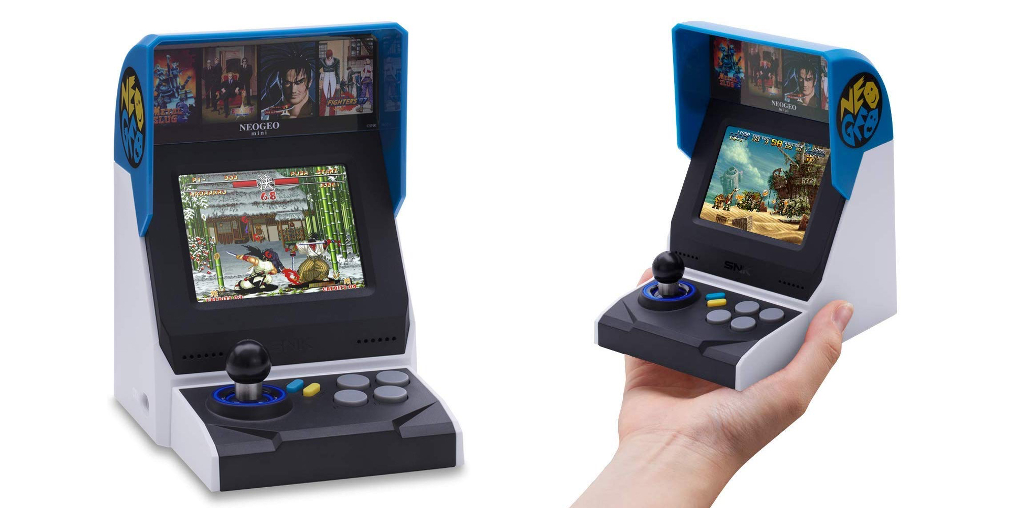 NEOGEO Mini Console includes classic games like Fatal Fury and Metal ...