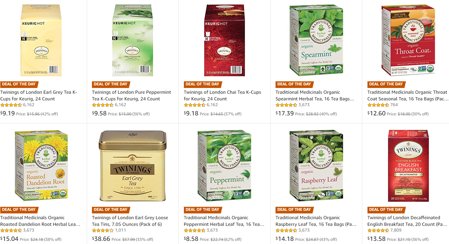 Here's the Tea: Amazon takes 30% off Twinings & other brews, with ...