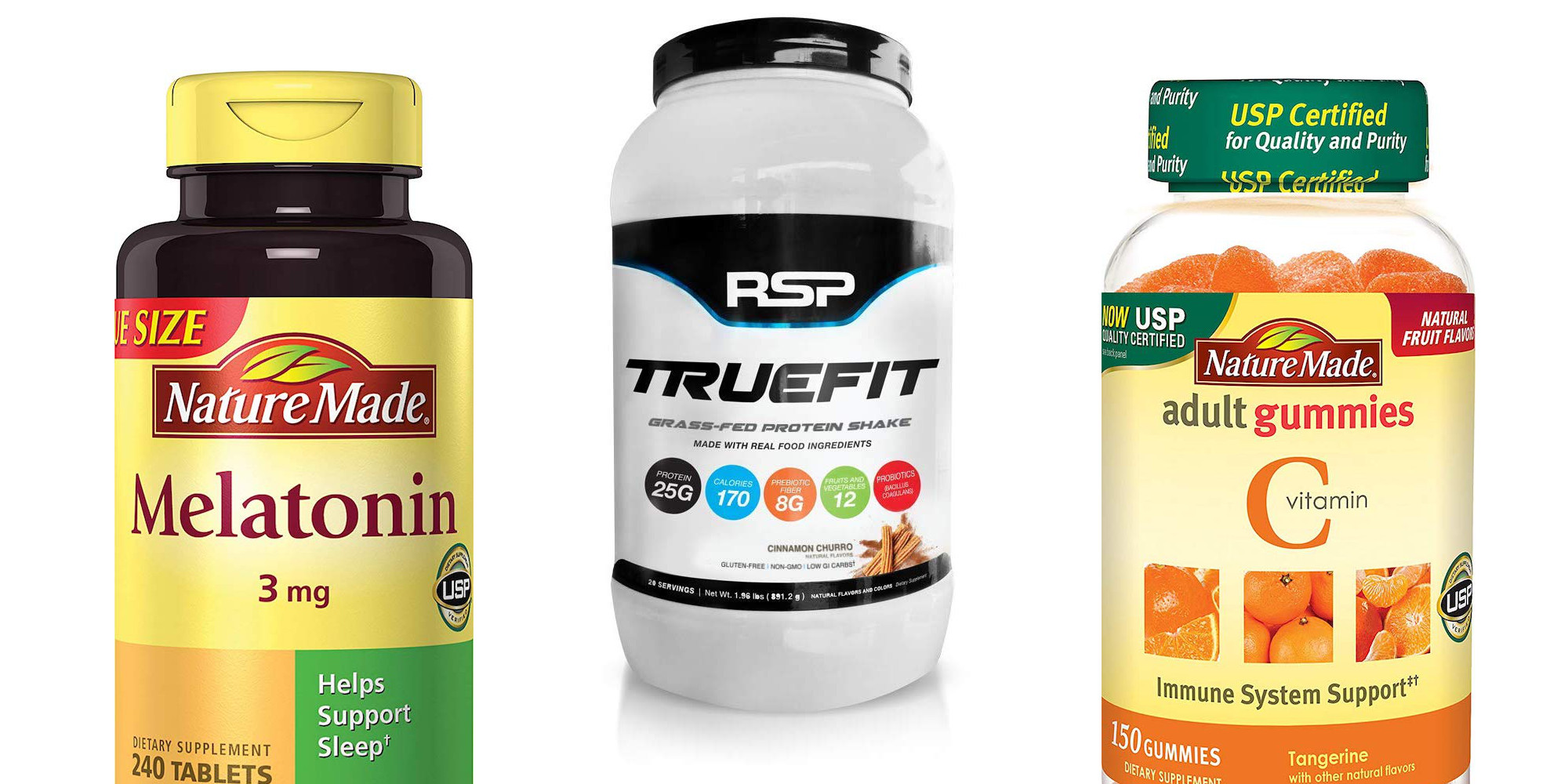 Amazon 1-day fitness supplement deals from $6: protein, vitamin C ...