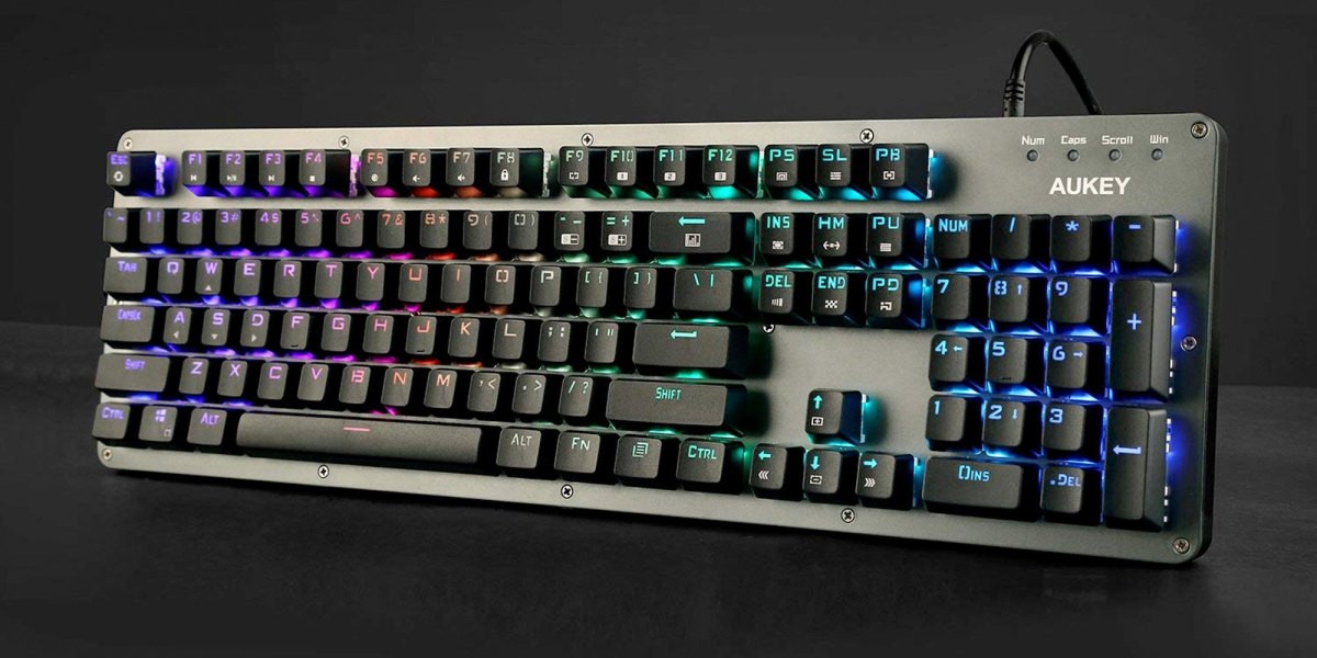 Upgrade your gaming battlestation w/ a selection of Aukey's mechanical ...