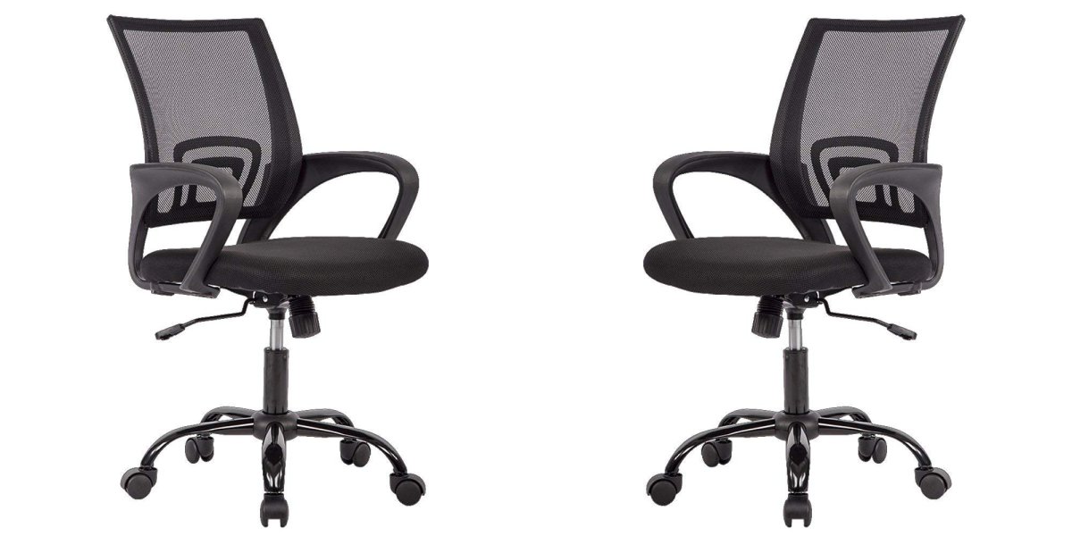 Spin until you're dizzy in this sleek mid back desk chair for $36 ...