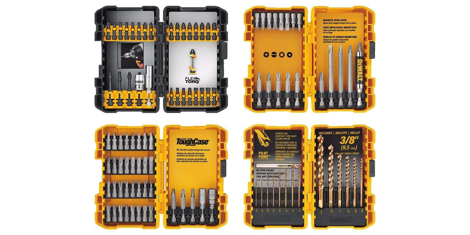 Snag a 100-pc. DEWALT Screwdriving and Drilling Set for $30 at Amazon ...