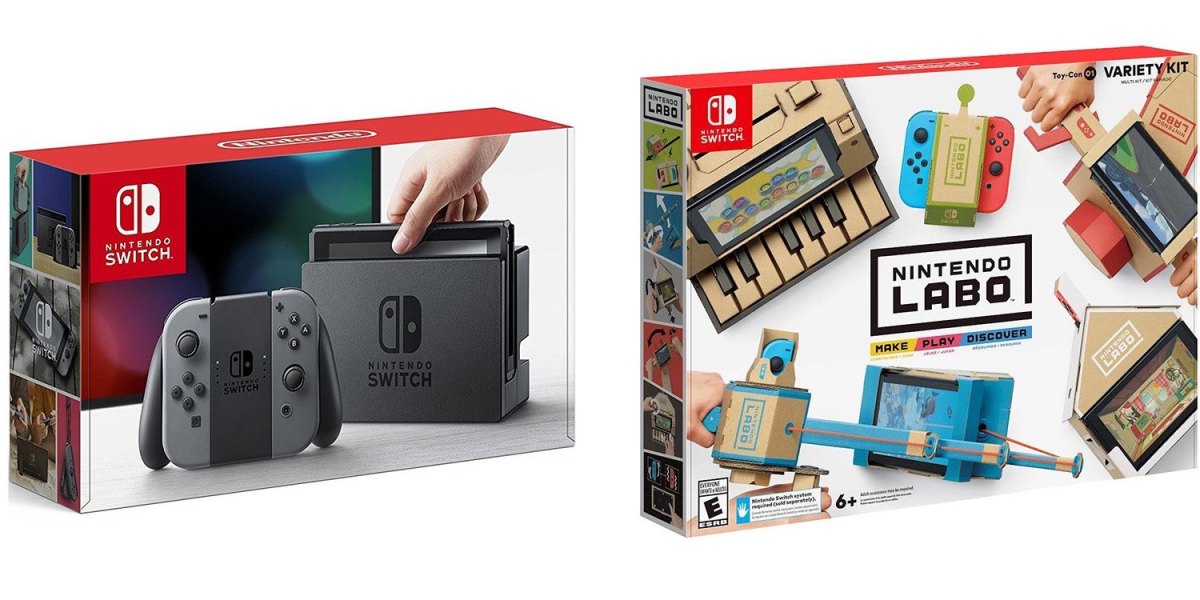 Nintendo Switch + Labo Variety Kit now available for $309 shipped (Up ...