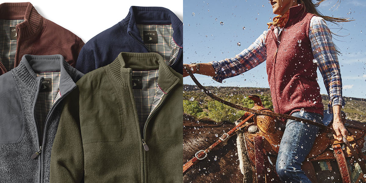 Orvis takes up to 50% off outerwear, sweaters & more during its End of ...