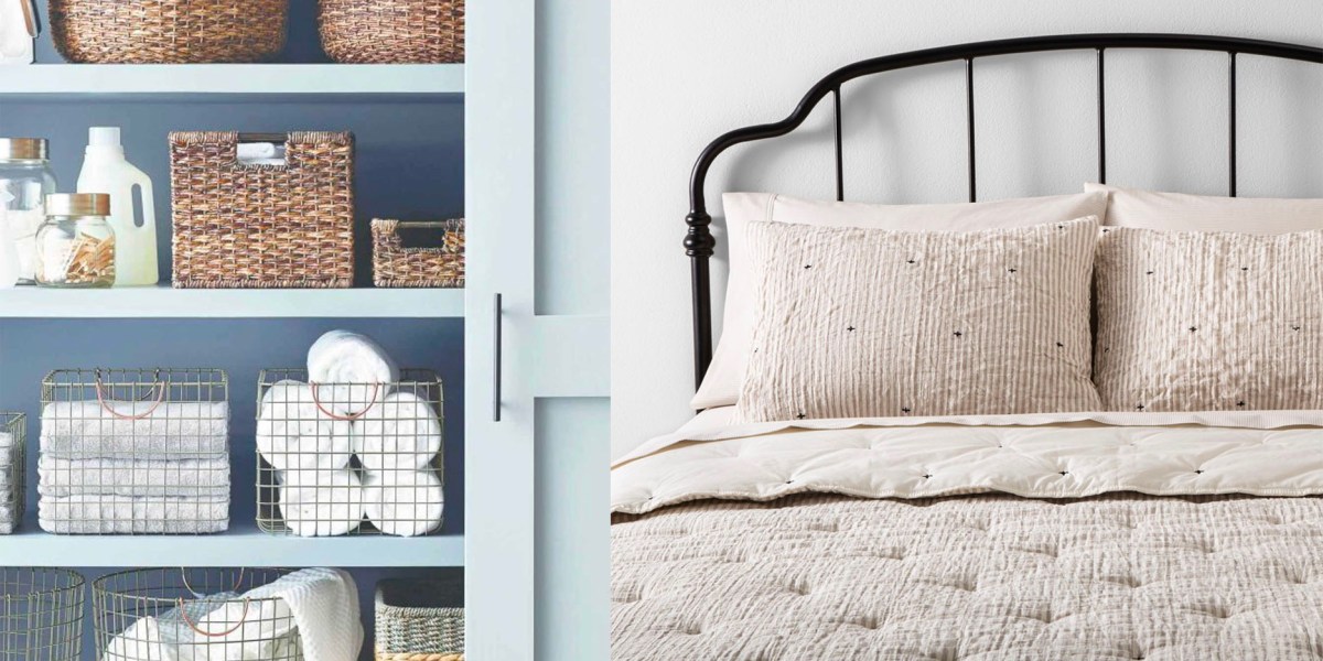 Target's Home Sale takes up to 25% off + an extra 10% off bath, bedding ...