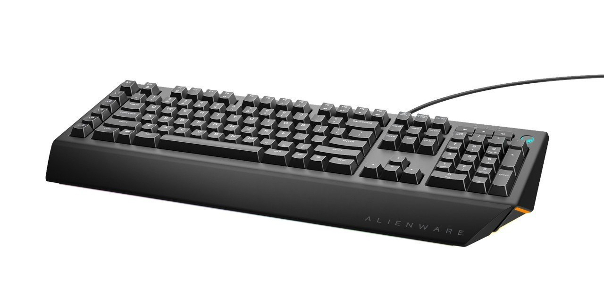 Alienware's $34 Advanced Gaming Keyboard has an RGB backlit case (Reg ...