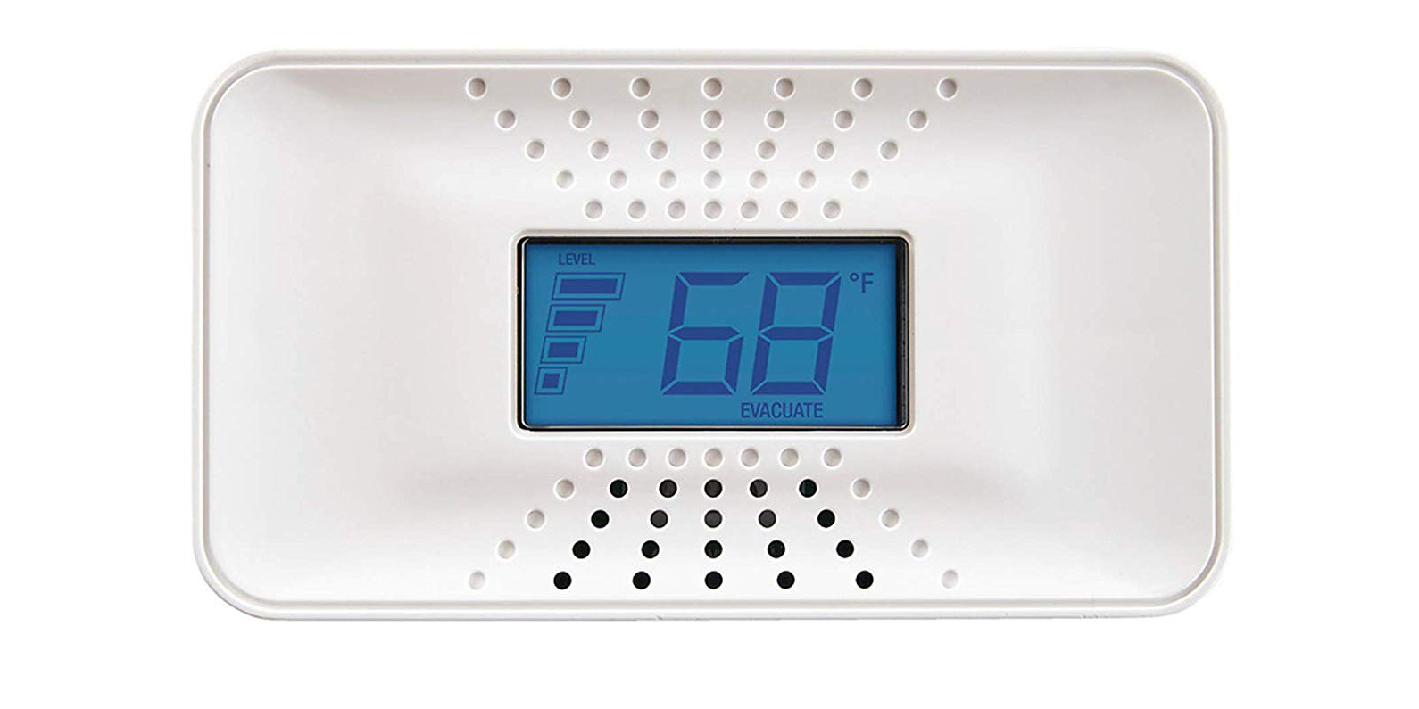 First Alert's Carbon Monoxide Detector has a built-in digital ...
