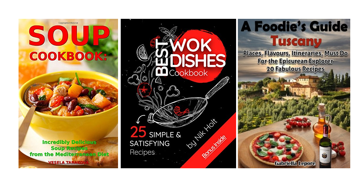 Download these FREE Kindle cookbooks and never have a boring meal ever ...