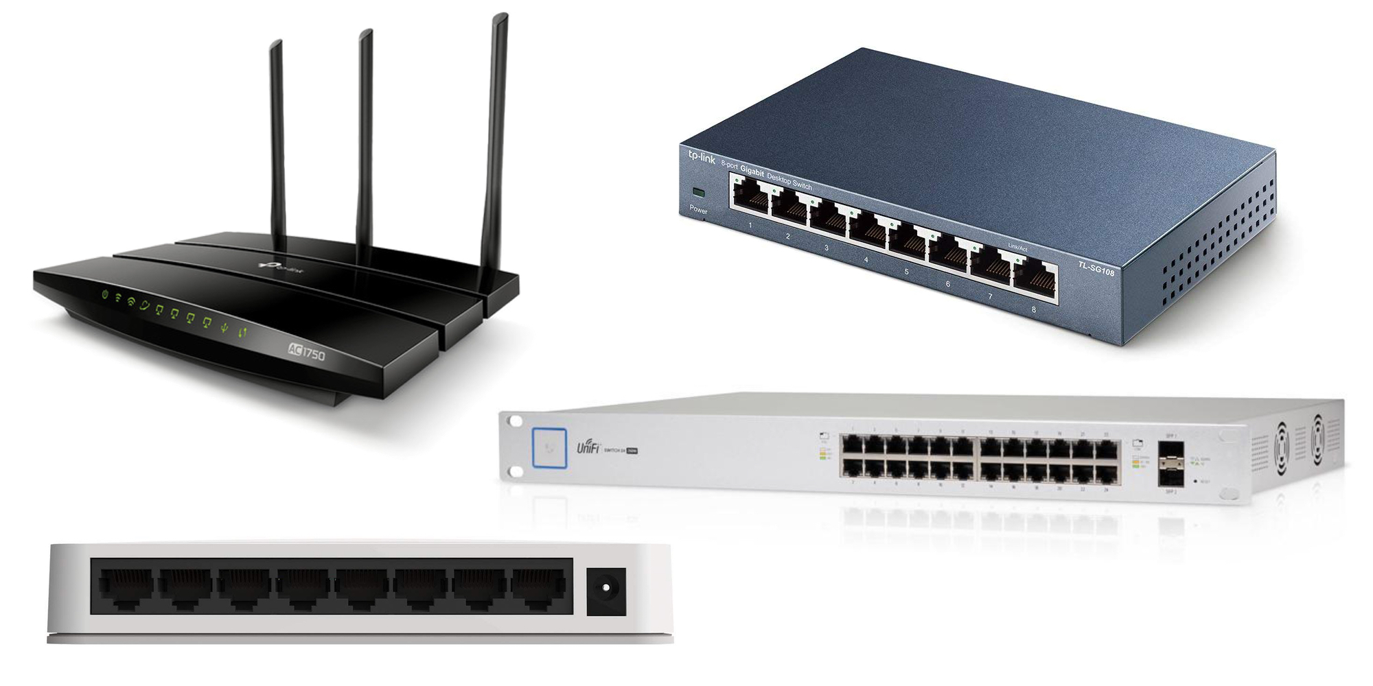 Home networking deals: TP-Link 8-Port Switch $18 (40% off), UniFi 24 ...