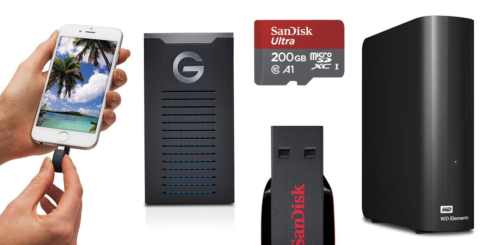 Amazon SanDisk/WD Storage Sale from $5.50: Mobile SSD, desktop drives ...