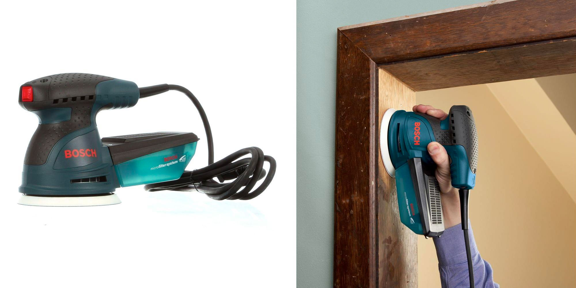Finish your woodworking projects w/ Bosch's random orbital sander: $59 ...