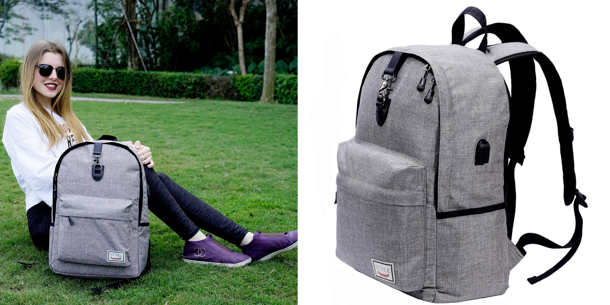Store your MacBook & charge your phone w/ this 15-inch laptop backpack ...
