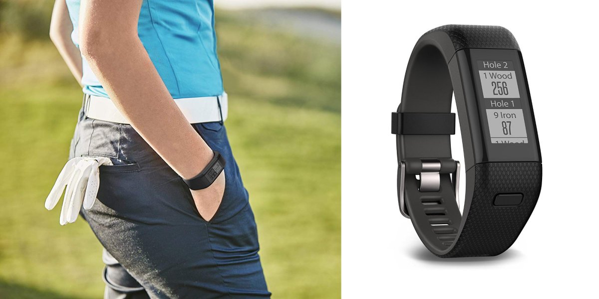Give yourself an edge this year w/ Garmin's GPS Golf Band + HR Monitor ...