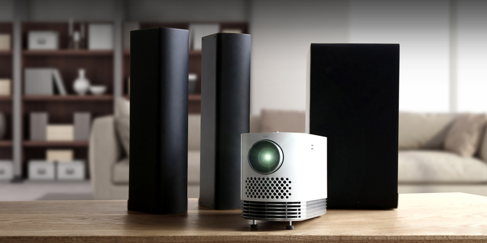 LG's 1080p Laser Projector features webOS, a sleek look, and more for a ...