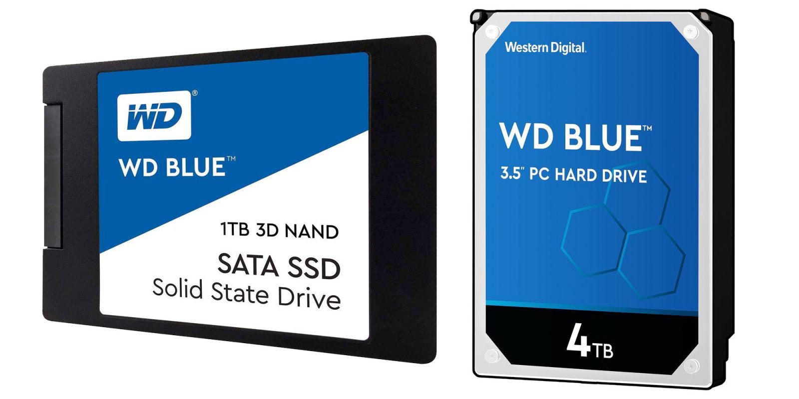 Upgrade your storage w/ WD's 4TB Blue desktop HDD or 1TB Blue SSD from ...