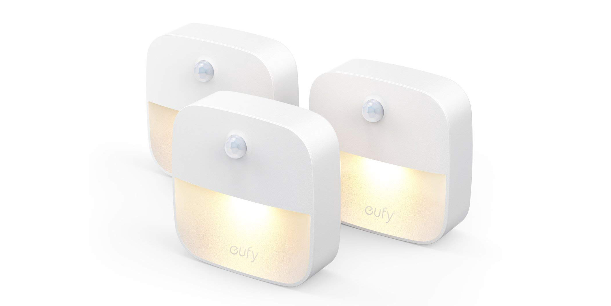 Illuminate three spaces with a Eufy Night Light bundle for $10 (Reg. $15)