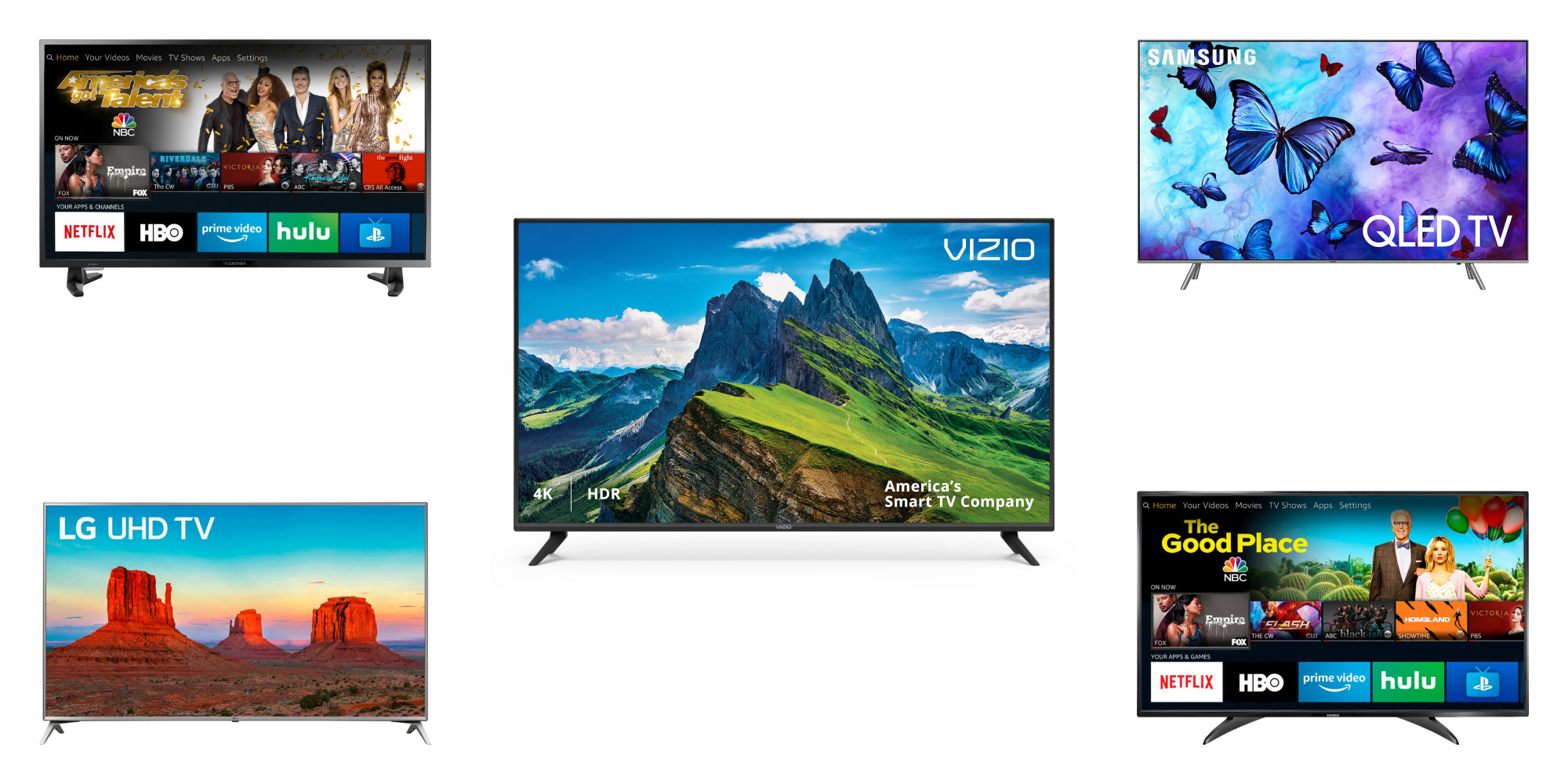 Today's best Smart TV deals are from Samsung, LG, VIZIO, and more ...
