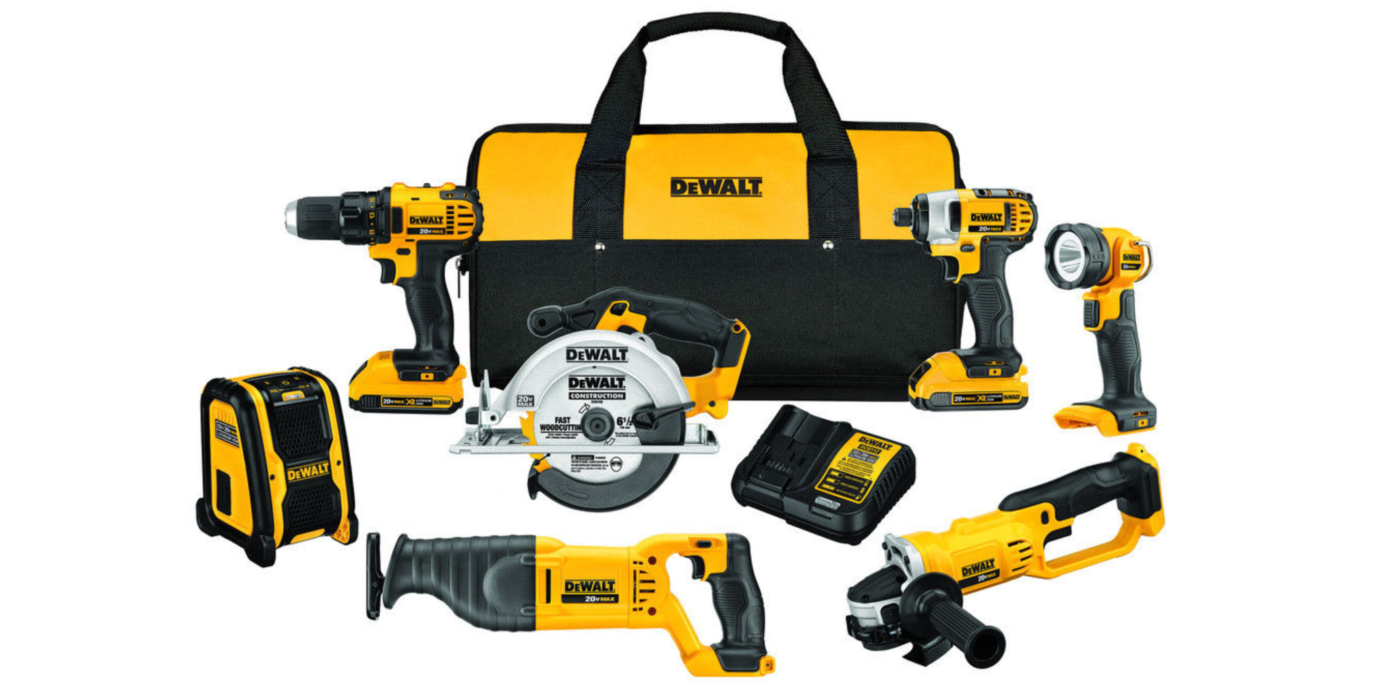 Hit the ground running this spring w/ DEWALT's 7-pc. Cordless Tool Kit ...