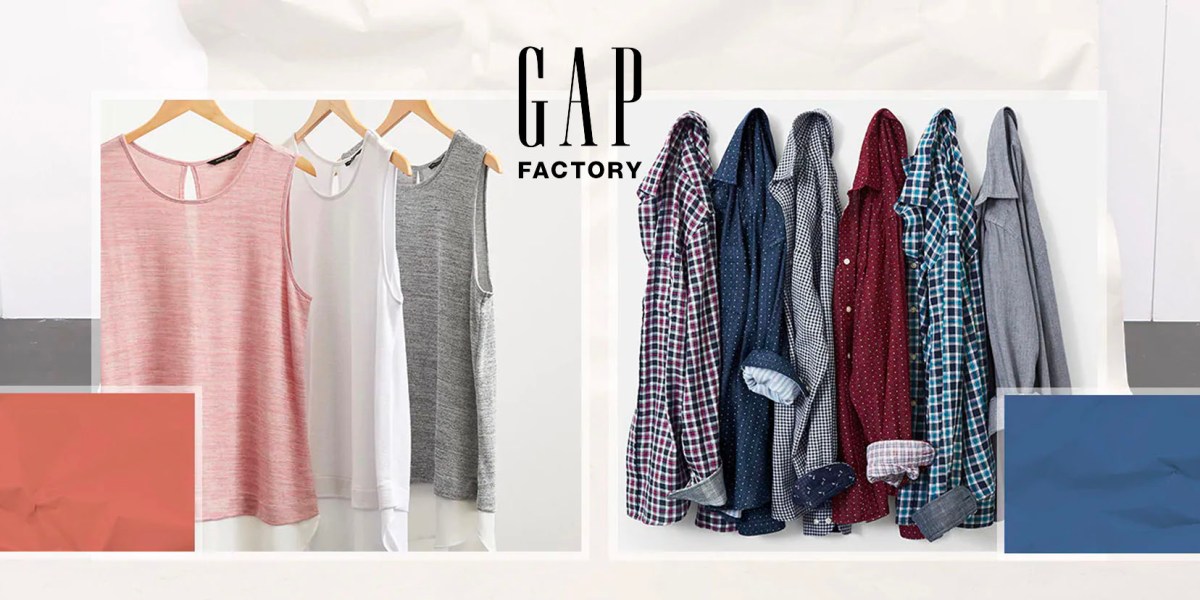 GAP Factory revamps your look with up to 70% off sitewide + an extra 20 ...