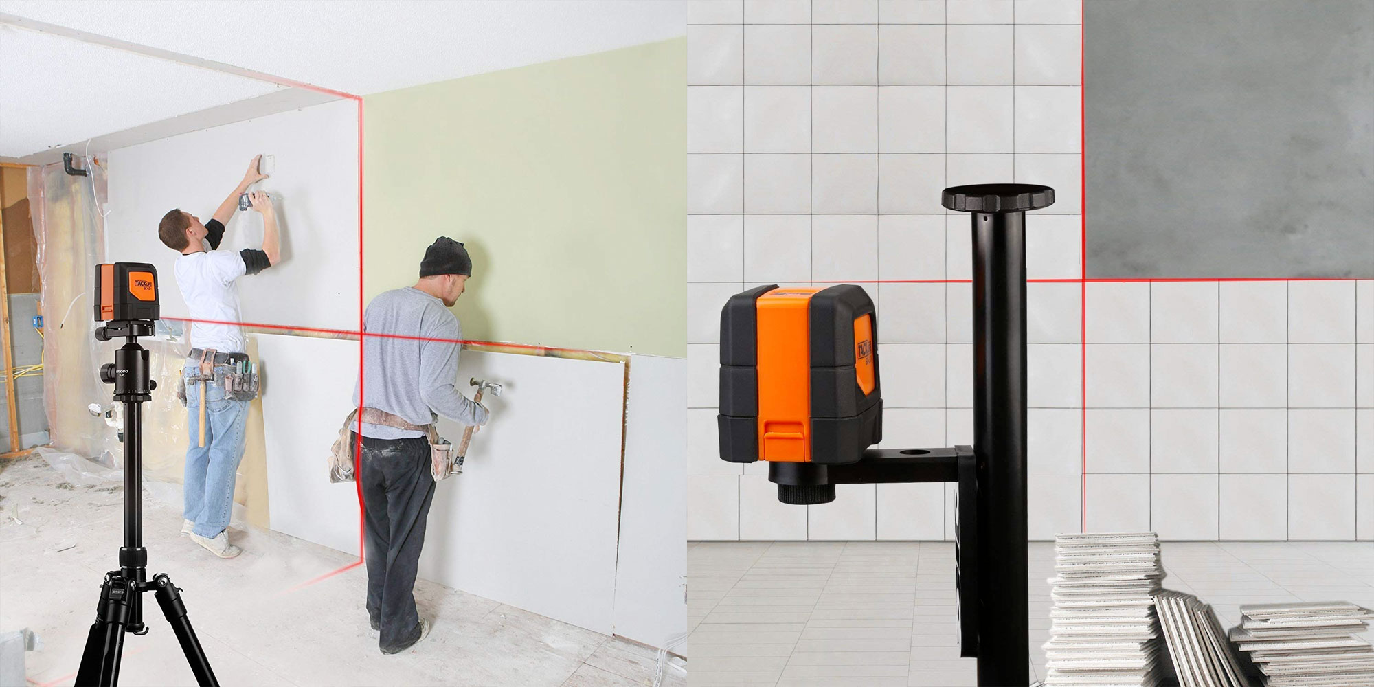 Make sure your drywall, tile, and other installs are straight w/ a $31 ...