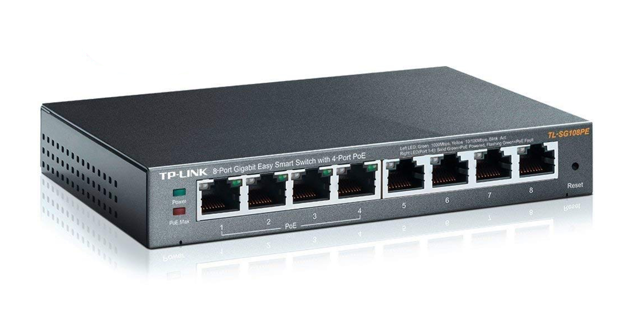 TP-Link's 8-Port Gigabit PoE Managed Switch powers routers, cameras and ...