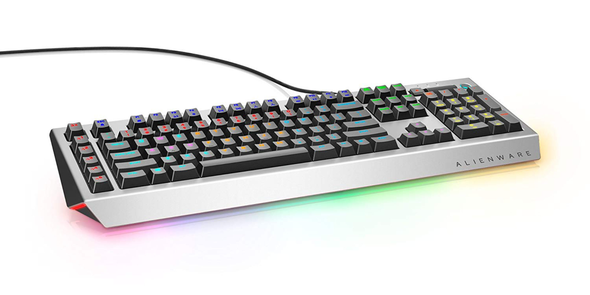 Alienware's Pro Gaming Mechanical Keyboard has RGB, tactile feedback ...