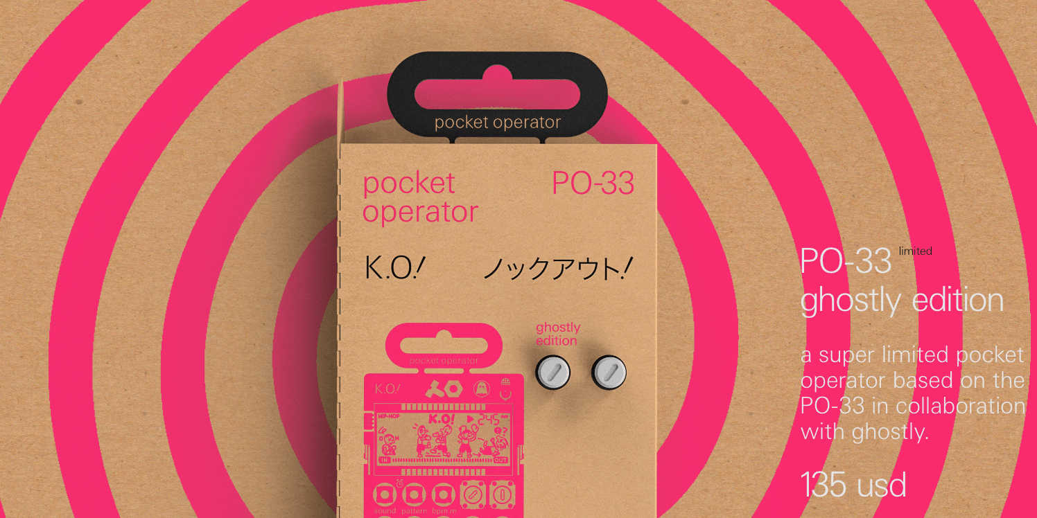 Pocket Operator PO-33 Ghostly Edition is now available - 9to5Toys