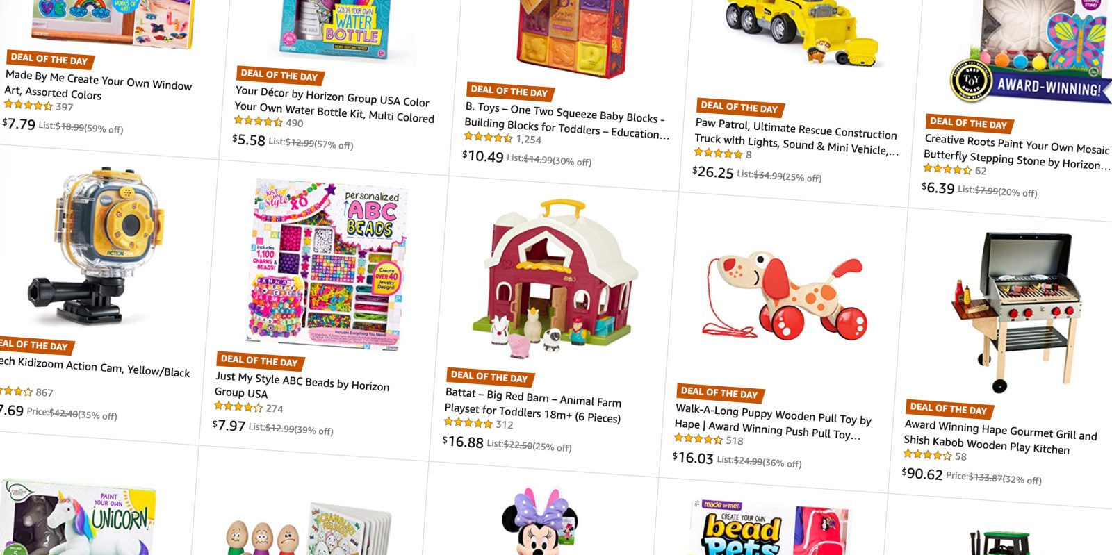 Amazon's Gold Box is packed with toys, games and more from just $5.50 ...