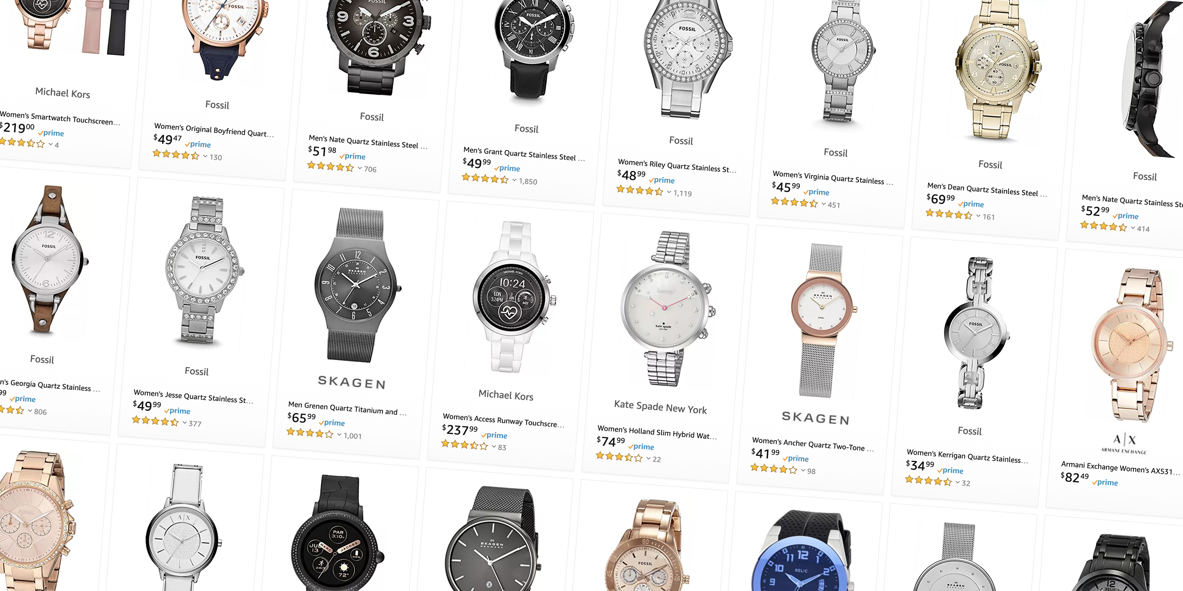 Amazon's 1-day watch sale has deals from $29: Fossil, Marc Jacobs ...