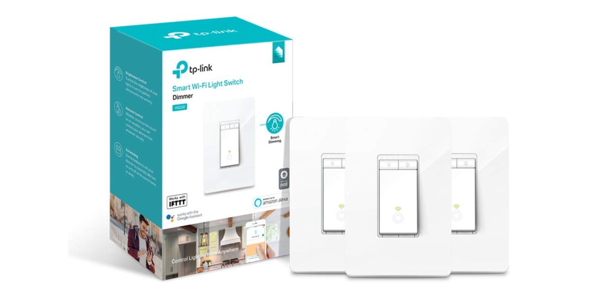 Outfit your smart home with three Alexa-enabled TP-Link Light Switches ...
