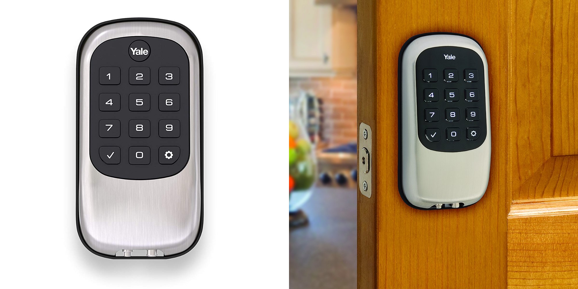 Z-Wave support highlights the Yale Push Button Deadbolt at $79 (Save $20)