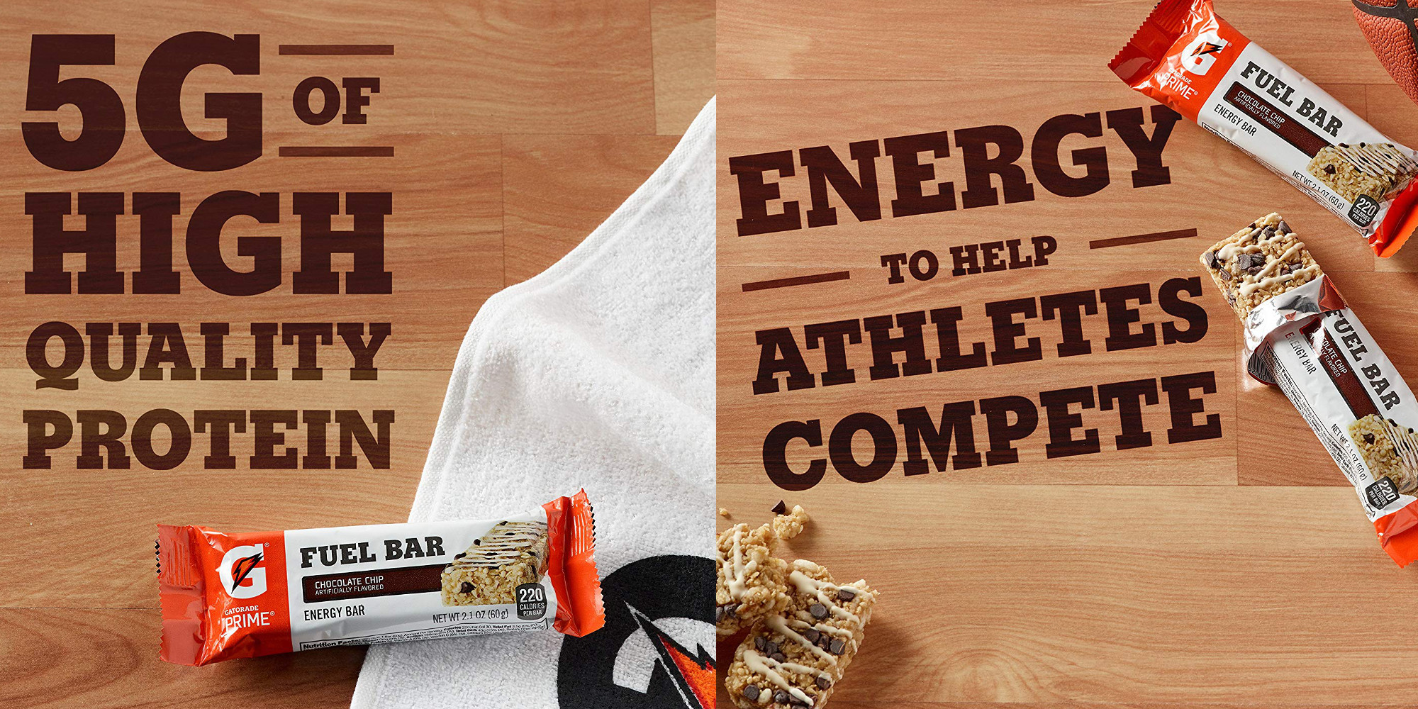 Stock up on Gatorade Prime Fuel Protein Bars at 45% off: 12-pack for $8 ...