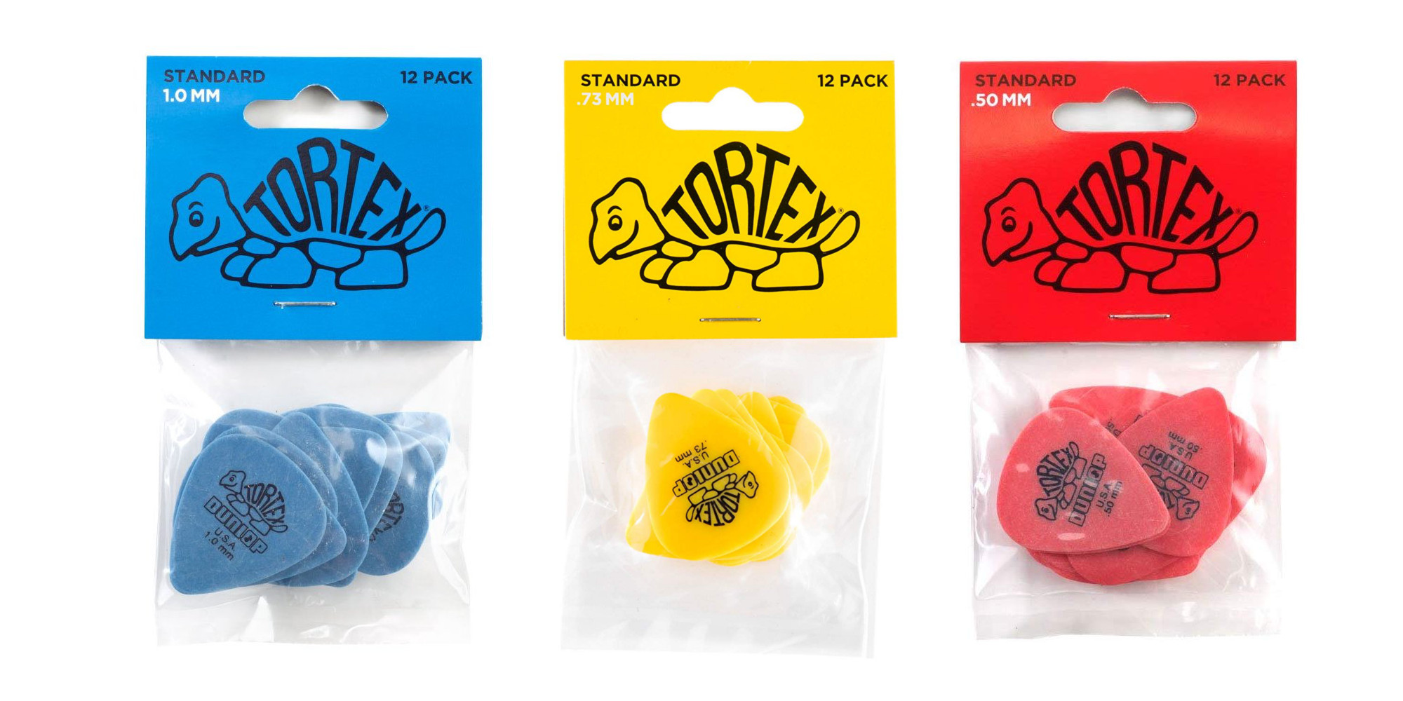 Stock up on Dunlop Tortex Guitar Picks while the 12-packs are BOGO Free ...