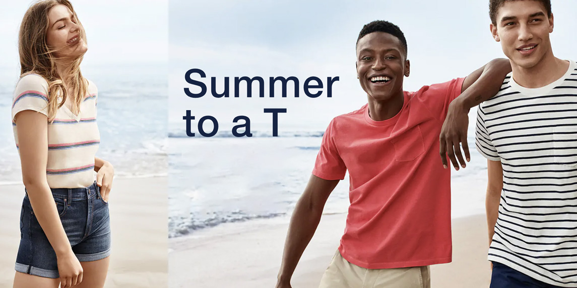 GAP Summer Kickoff Event takes up to 50% off sitewide + extra 10% off ...