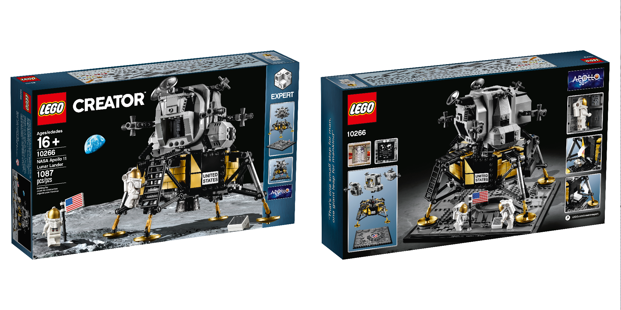 LEGO NASA Lunar Lander blasts off as new 1,100-piece set - 9to5Toys